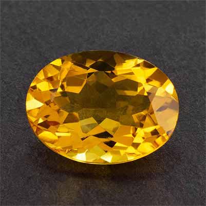 1.76ctw 10x7x4.8mm Pear Yellow Citrine Excellent Loupe Clean Top Grade