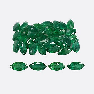 6.76ctw 7x5x3.9mm Octagon Green Emerald Semi Translucent Included A+