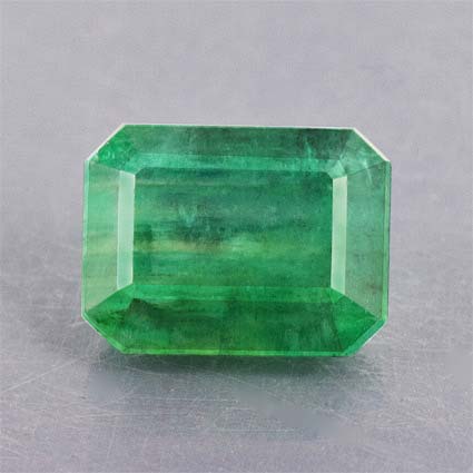 2.38ctw 9x7x5mm Octagon Green Emerald Semi Translucent Included A+