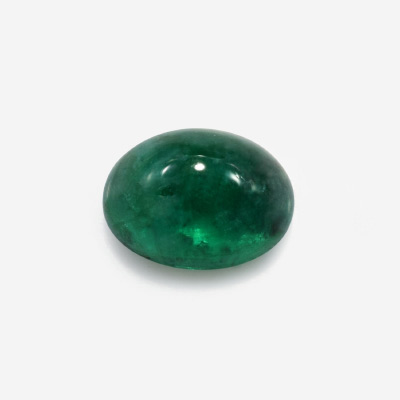 0.88ctw 6x6x3.8mm Round Green Emerald Very Good Little inclusions AAA