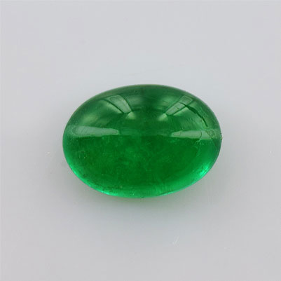 1.11ctw 7.1x5.1x4.3mm Oval Green Emerald Translucent Included AA+