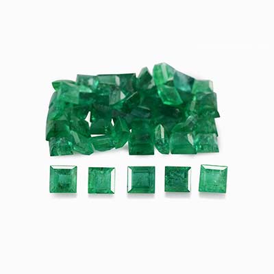 4.33ctw 7x5x3.3mm Oval Green Emerald Semi Translucent Included AA+