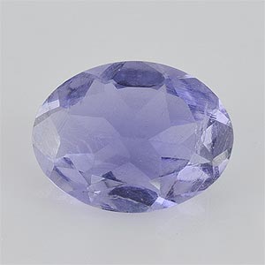 0.79ctw 8x6x3.10mm Oval Blue Iolite Excellent Little inclusions A+