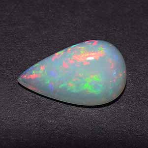 12.93ctw 23.20x15.70x8.8mm Oval Multi Color Opal Translucent Surface ...