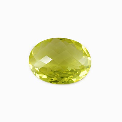 27.35ctw 28x16x11mm Pear Yellowish Green Lemon Quartz Excellent Loupe ...