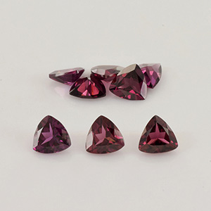 9.61ctw 10x6.3mm Drop Raspberry Red Rhodolite Garnet Good Medium ...